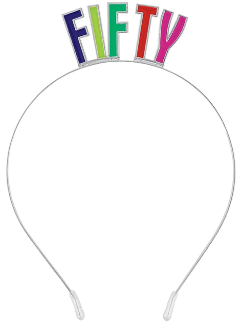 Deluxe Headband Fifty C/1 – PartyStore
