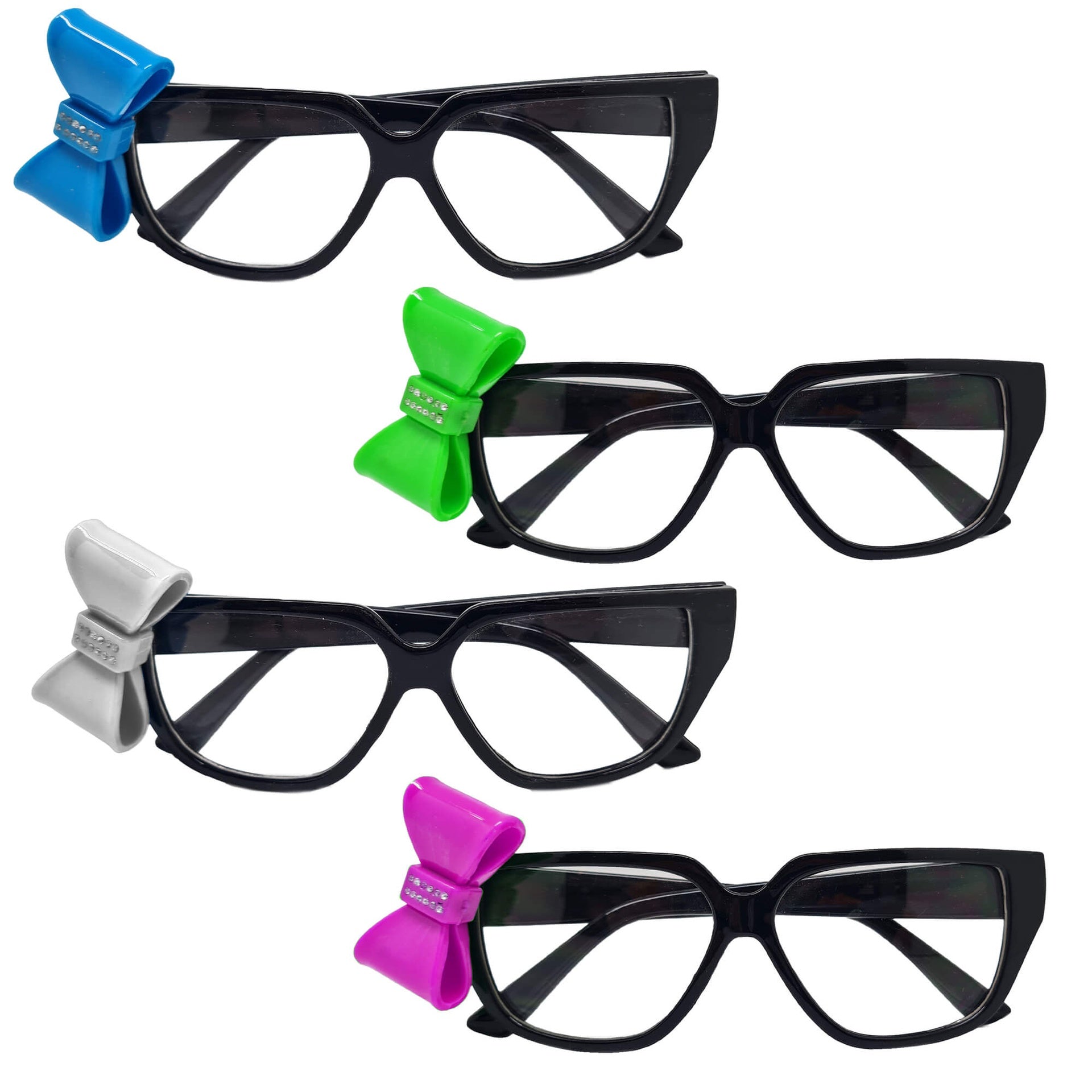 Lentes Nerd Con Moño C/1 – PartyStore
